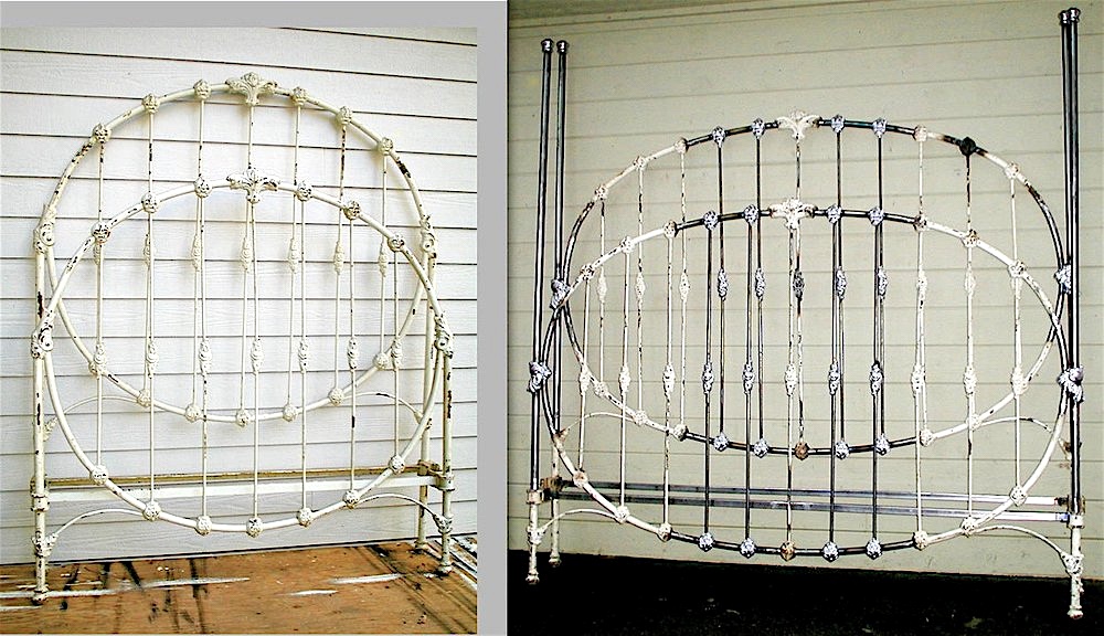 Transforming Antique Iron Bed Frames into Modern King and Queen Sizes ...